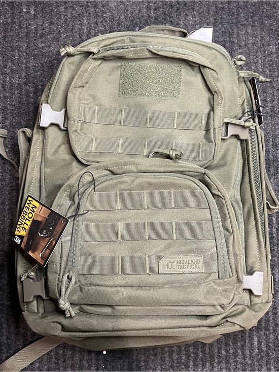 Highland Tactical | Bags | Nwt Highland Tactical Major Backpack Dark ...